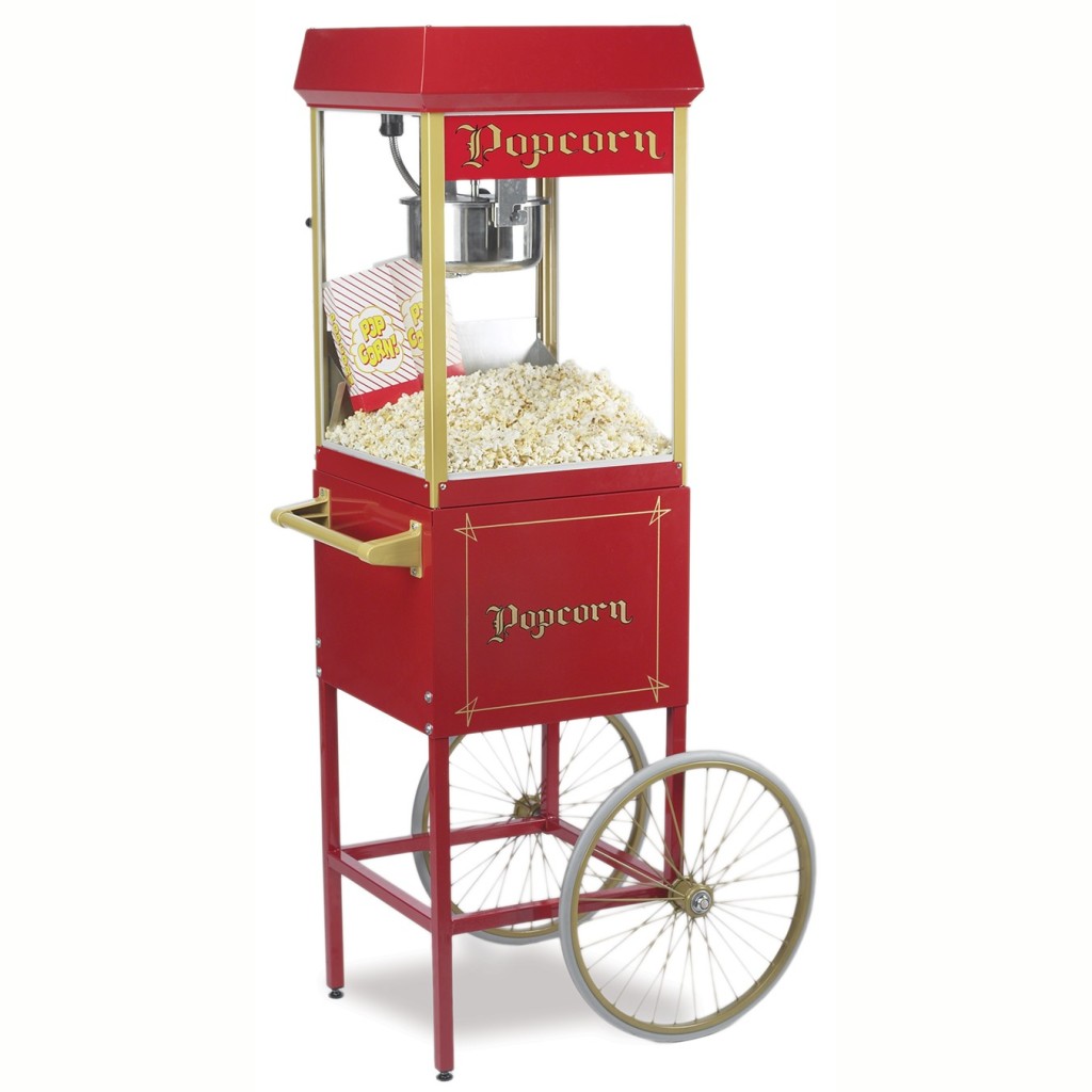 Small Popcorn Machines & Carts